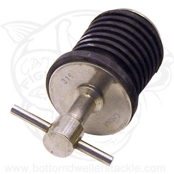 Boat Drain, Boat Bailer, Bait Tank Plugs – Bottom Dwellers Tackle