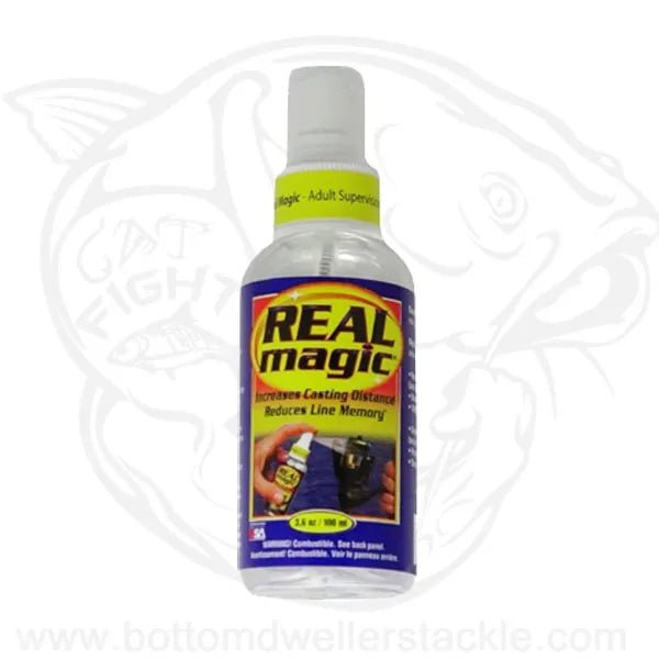 Real Magic Reel and Fishing Line Treatment 3.6oz Pump Spray – Bottom ...