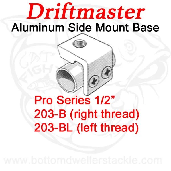 Driftmaster Pro Series Rod Holder Bases 203-B and 203-BL Side Mount ...