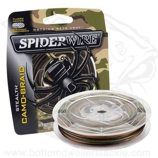 Spiderwire Stealth Camo Braid – Bottom Dwellers Tackle