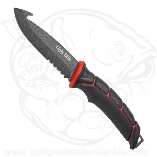 Ugly Stik Ugly Tools Gut Hook Bait Knife with sheath – Bottom Dwellers ...