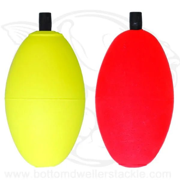 Comal Oval Foam Peg Floats no slot – Bottom Dwellers Tackle
